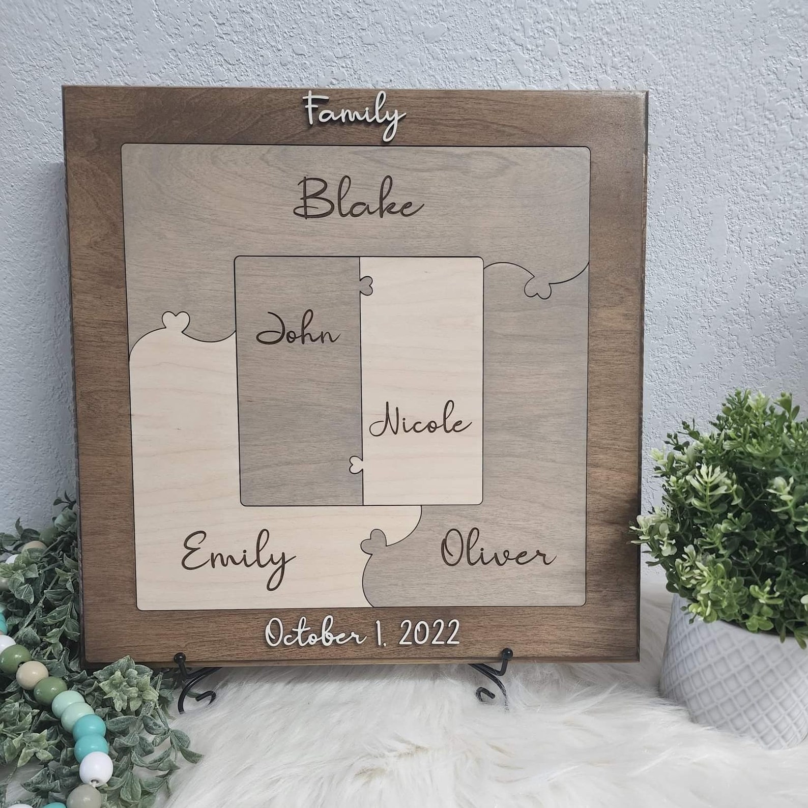 Unity Puzzle, Family Puzzle, Blended Family Puzzle, Unity Alternative ...