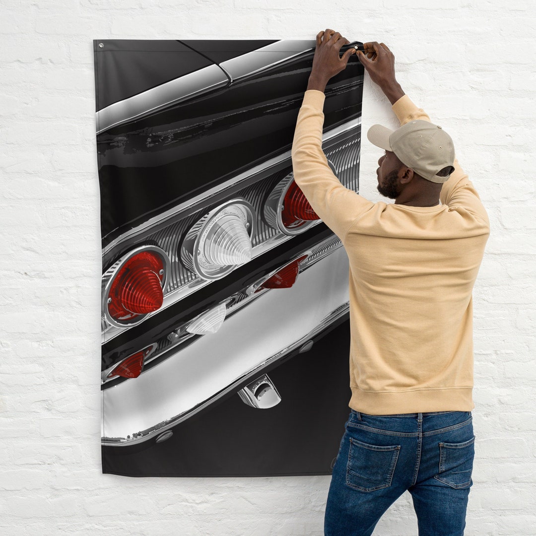 Impala Taillight Wall Art Flag - Etsy