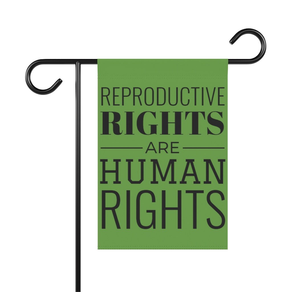 Reproductive Rights Are Human Rights Flag Pro Choice Green - Etsy