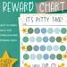 Potty Training Reward Chart | Potty Chart | Potty Reward Chart | Reward ...