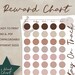 Boho Reward Chart Reward Chart for Teens Reward Chart for Adults Reward ...