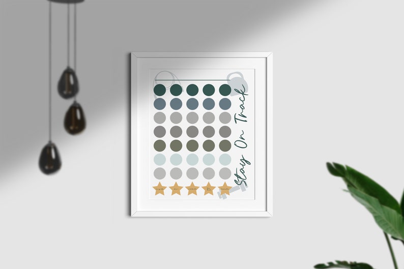 Gym Reward Chart | Weight Loss Reward Chart| Reward Chart for Adults ...