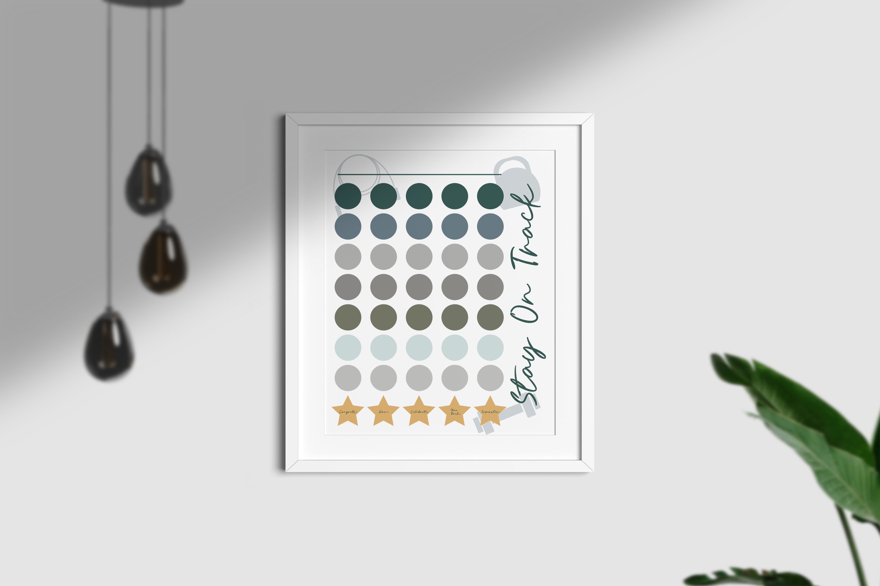 Gym Reward Chart | Weight Loss Reward Chart| Reward Chart for Adults ...