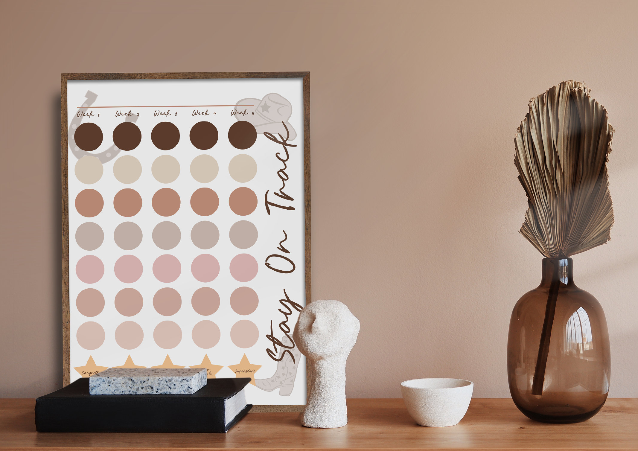 Boho Reward Chart Reward Chart for Teens Reward Chart for Adults Reward ...