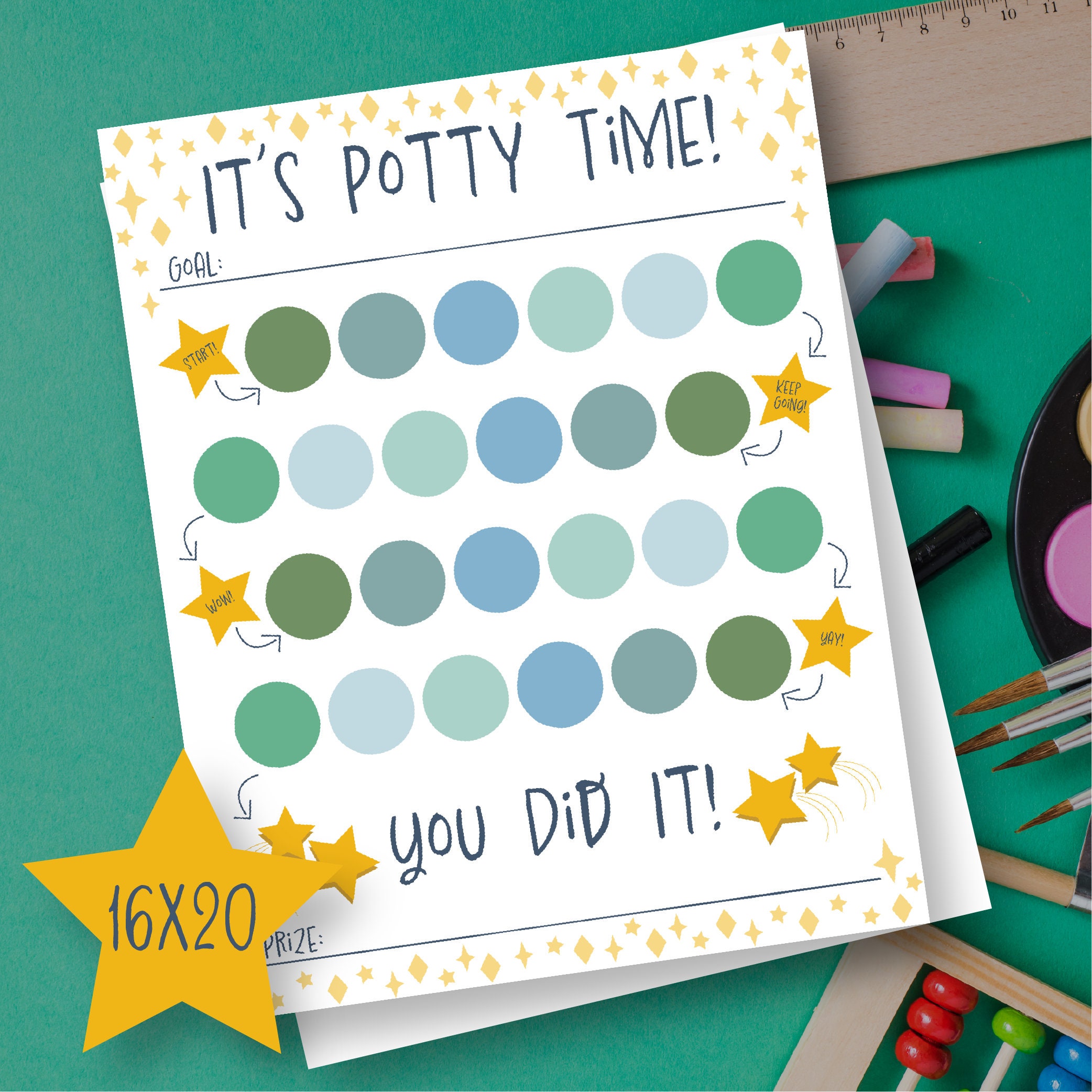 Potty Training Reward Chart Potty Chart Potty Reward Chart Reward Chart ...