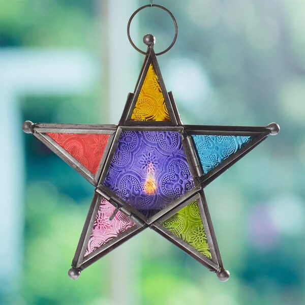 Glass Star Lantern - Etsy