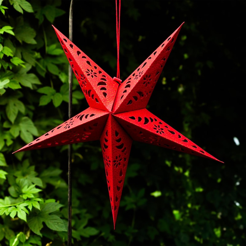 Paper Lantern Stars Decor - Etsy