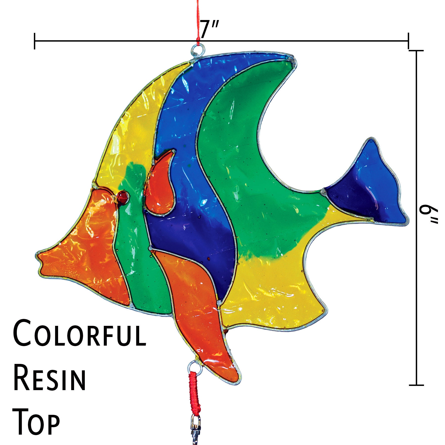 Angel Fish & Ribbon Windsock - Etsy