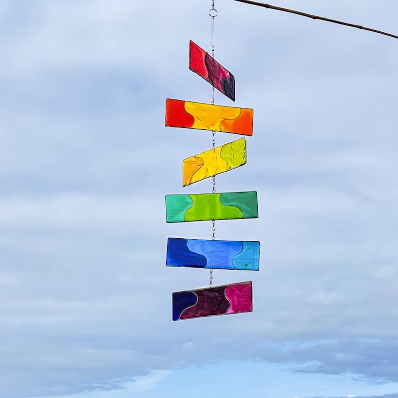 Rainbow Mobile - Etsy