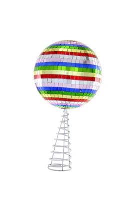 Multi-colored Disco Ball Tree Topper - Etsy