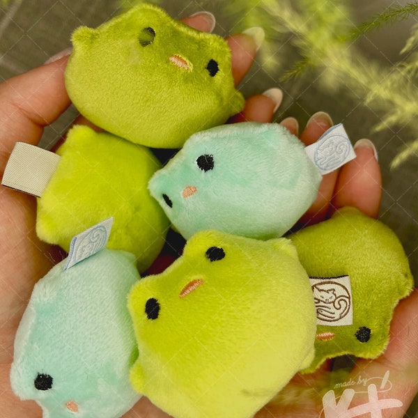 Frog Plush - Etsy