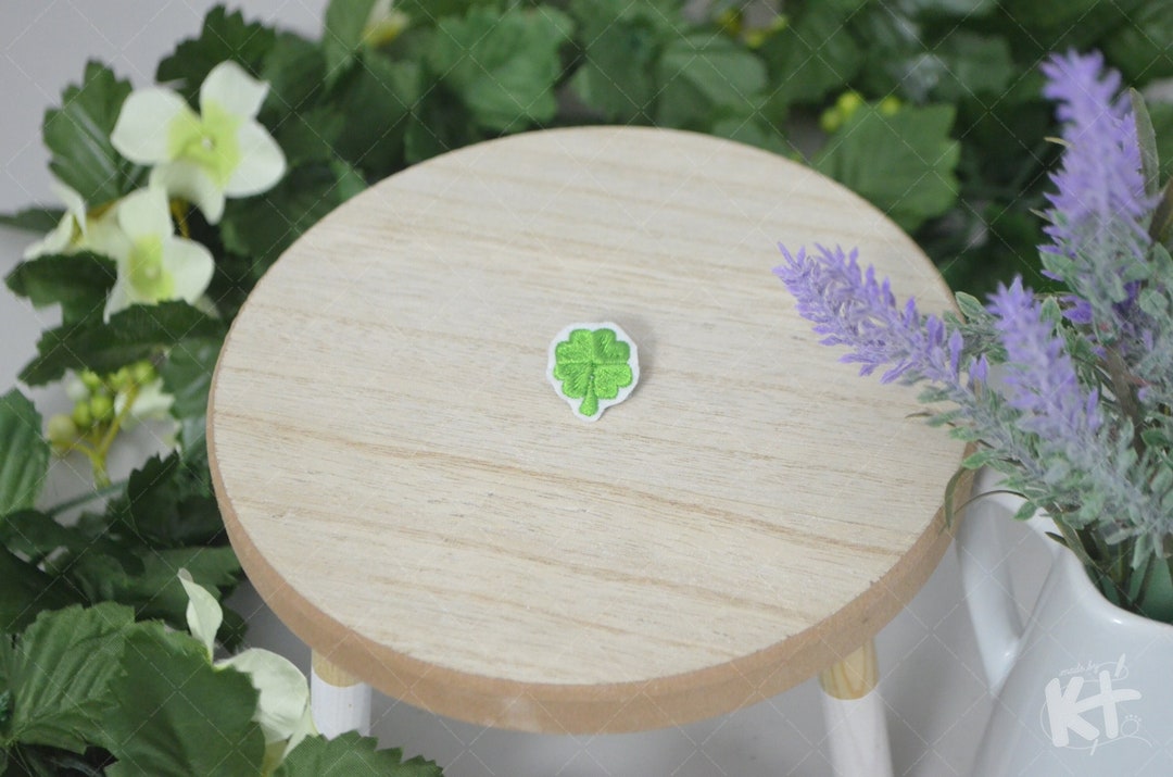 Mini Four Leaf Clover Patch, 0.75 Inch Iron on Patch - Etsy