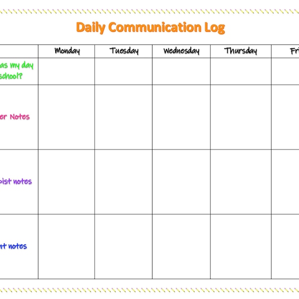 Communication Log - Etsy