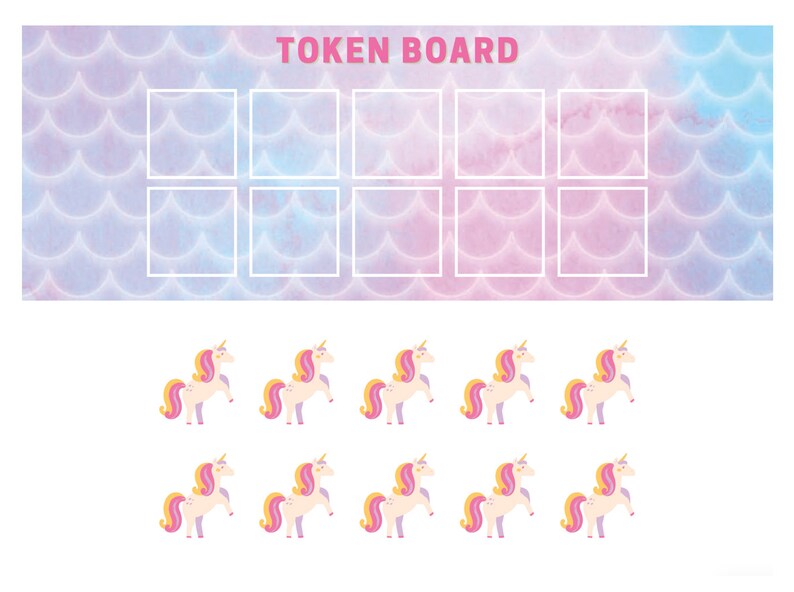 Printable Token Board Variety Pack (PDF) - Etsy