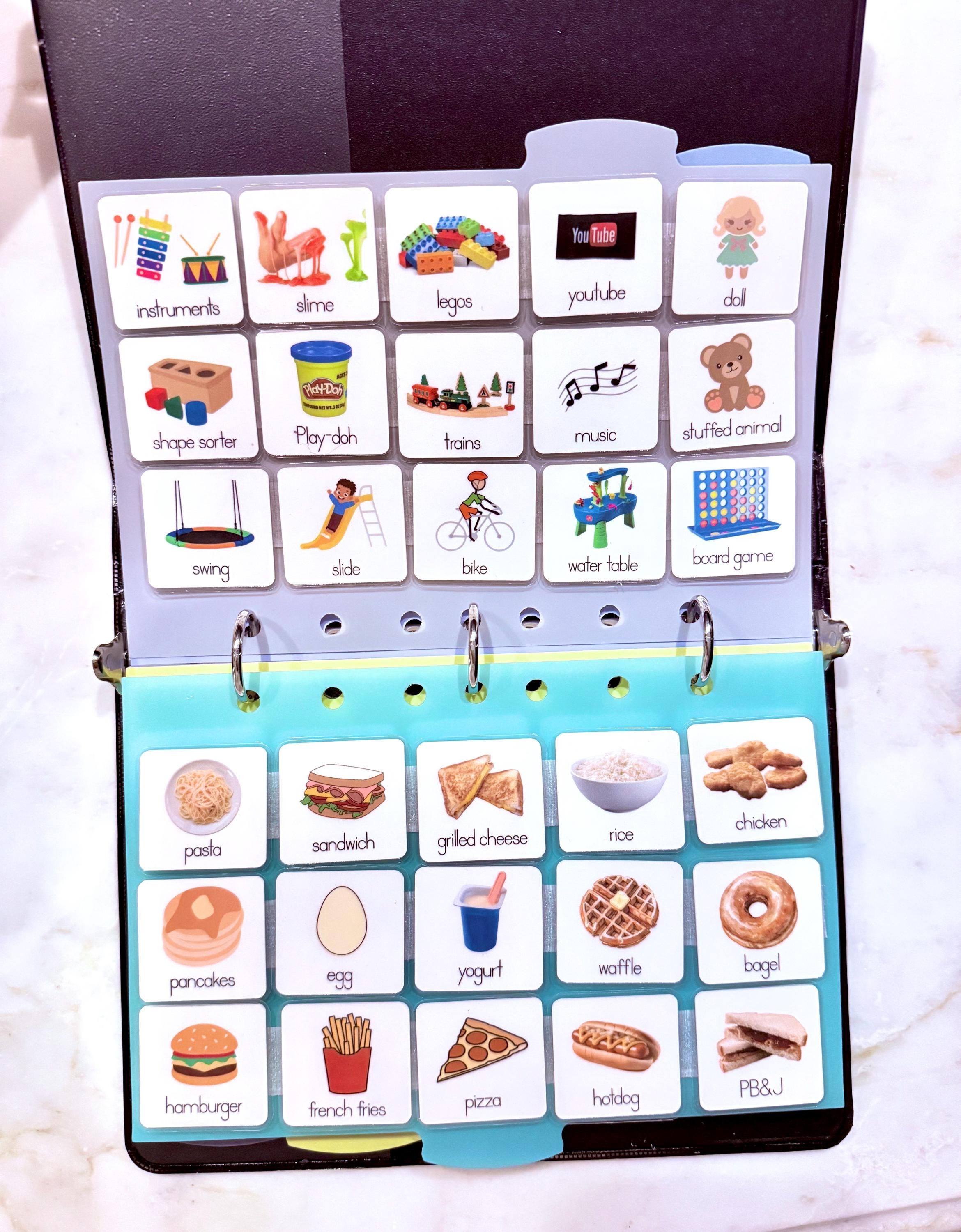 ALL NEW PECS Book - Visual Communication Book - Behavior Analysis ...