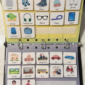 ALL NEW PECS Book - Visual Communication Book - Behavior Analysis ...