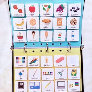 ALL NEW PECS Book - Visual Communication Book - Behavior Analysis ...