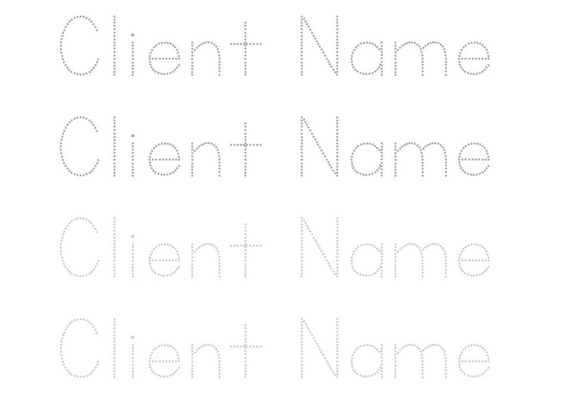 Name Tracing Document - Stimulus Fading - Etsy