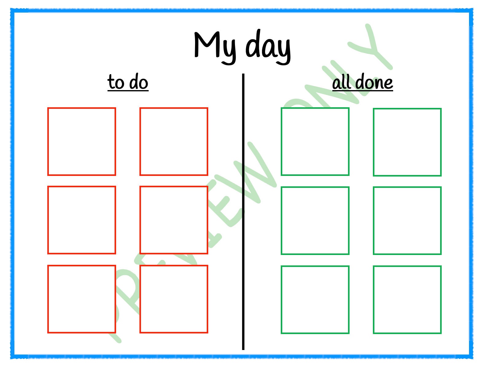 Visual Schedules (including First/then Boards) **MULTIPLE EDITABLE ...