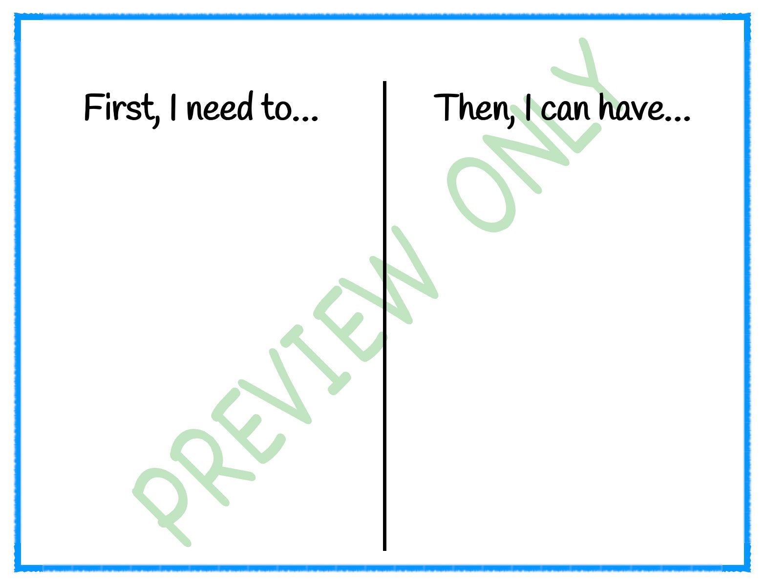 Visual Schedules (including First/then Boards) **MULTIPLE EDITABLE ...