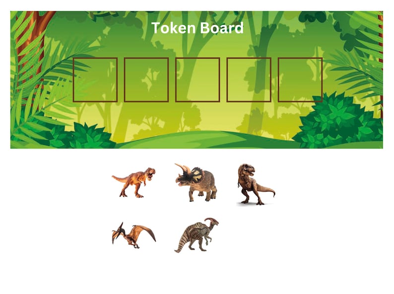 Printable Token Board Variety Pack in PDF Form *21 Pages of Token Board ...
