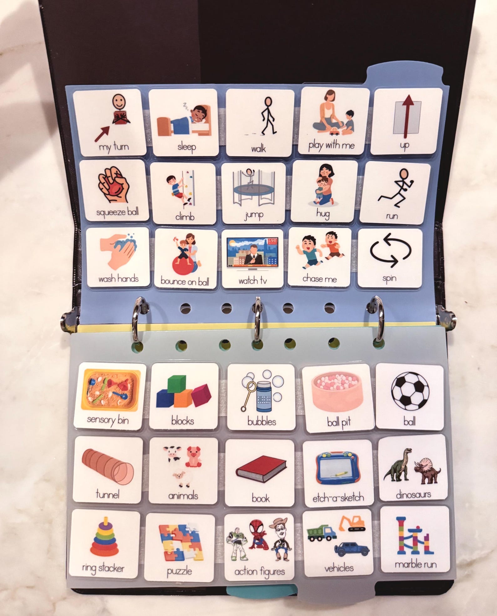 ALL NEW PECS Book - Visual Communication Book - Behavior Analysis ...