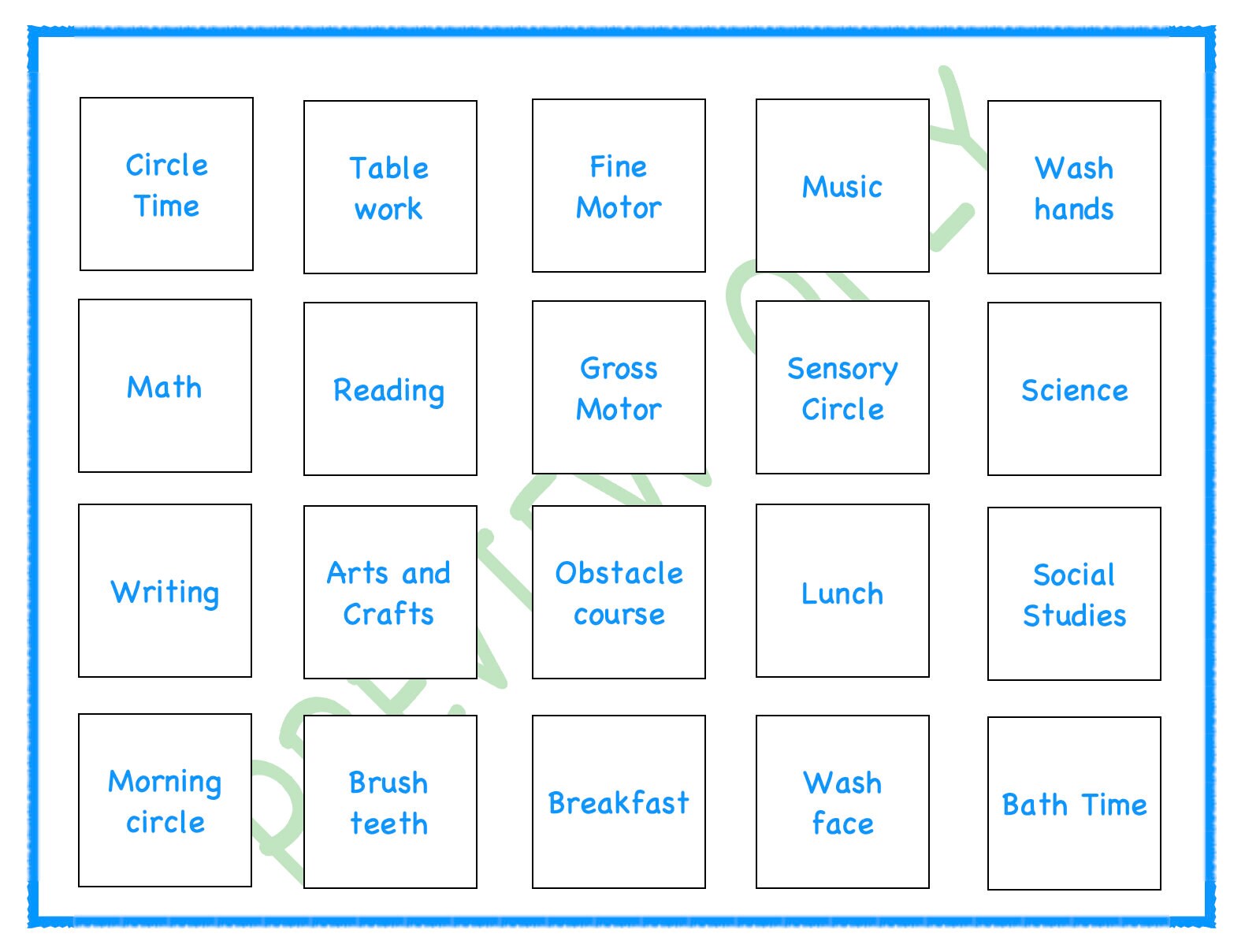 Visual Schedules (including First/then Boards) **MULTIPLE EDITABLE ...