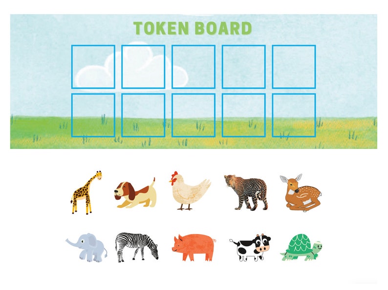 Printable Token Board Variety Pack (PDF) - Etsy
