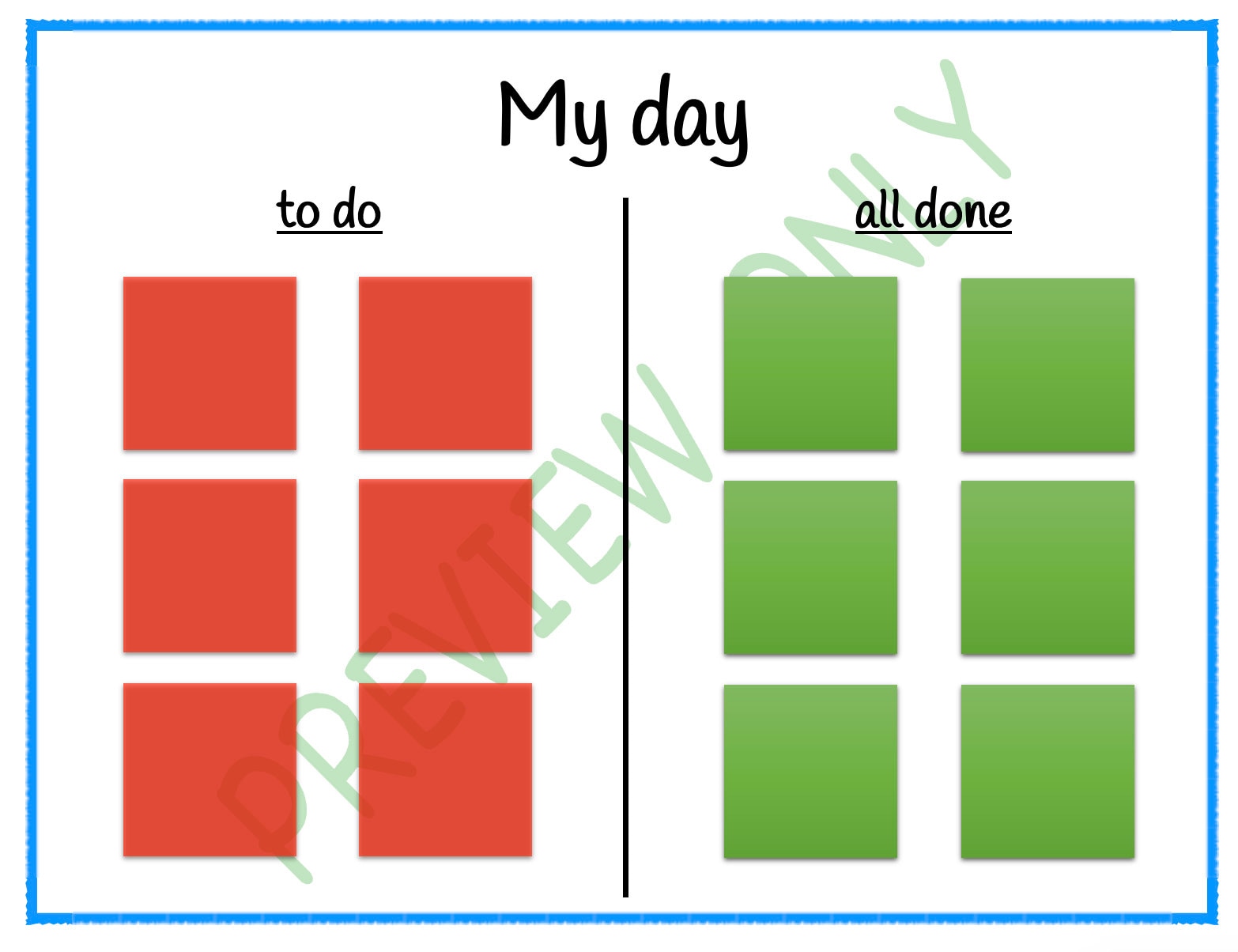 Visual Schedules (including First/then Boards) **MULTIPLE EDITABLE ...