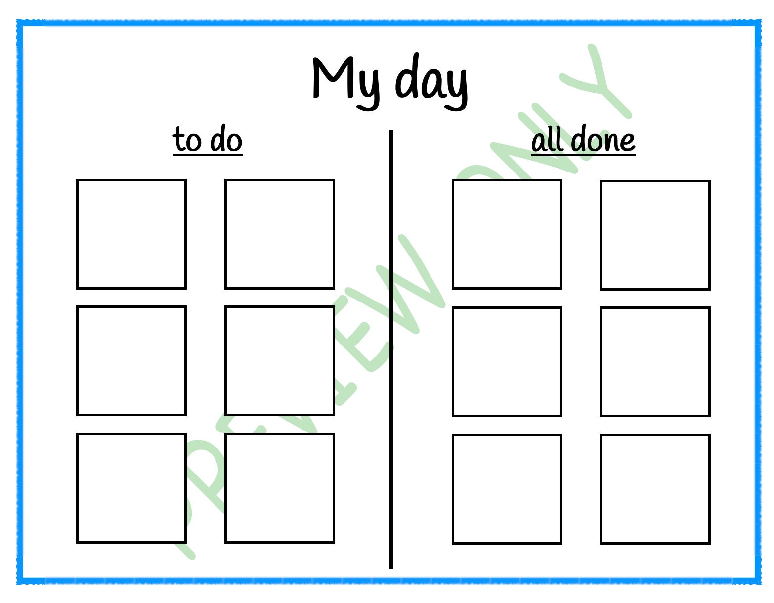 Visual Schedules (including First/then Boards) **MULTIPLE EDITABLE ...