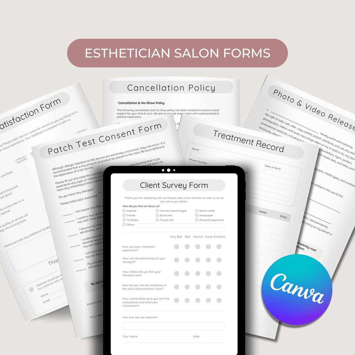 Wood Therapy Canva Editable Manual Tutorial Maderoterapia Course ...