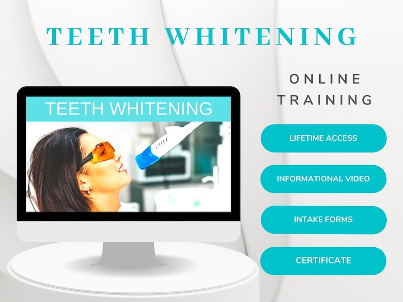 Accredited Professional Teeth Whitening Course Video Online Training ...