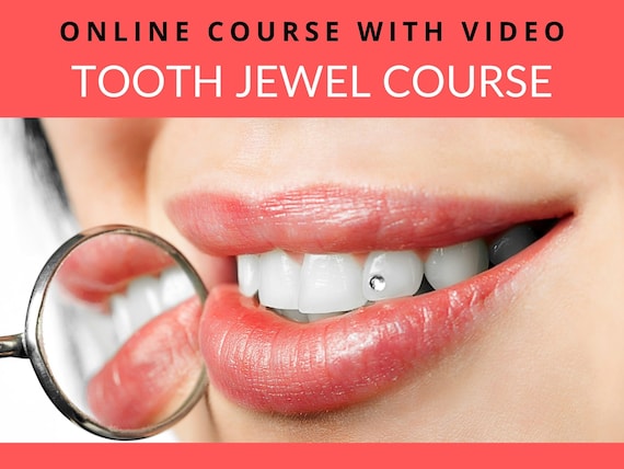 Tooth Gem Training Course Teeth Jewel Manual Beauty Treatment - Etsy