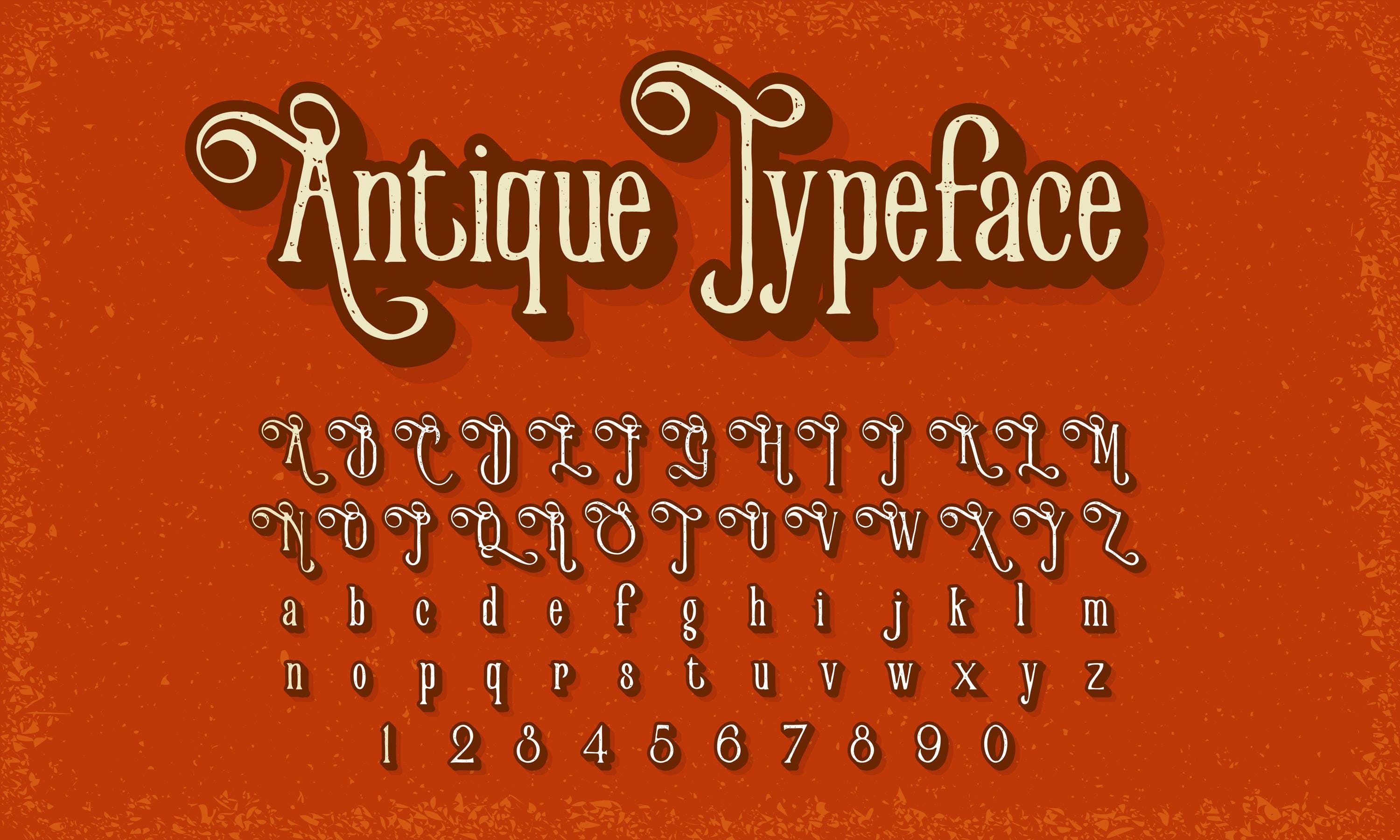Antique Font, Cool Font, Antique, PNG, SVG Files - Etsy