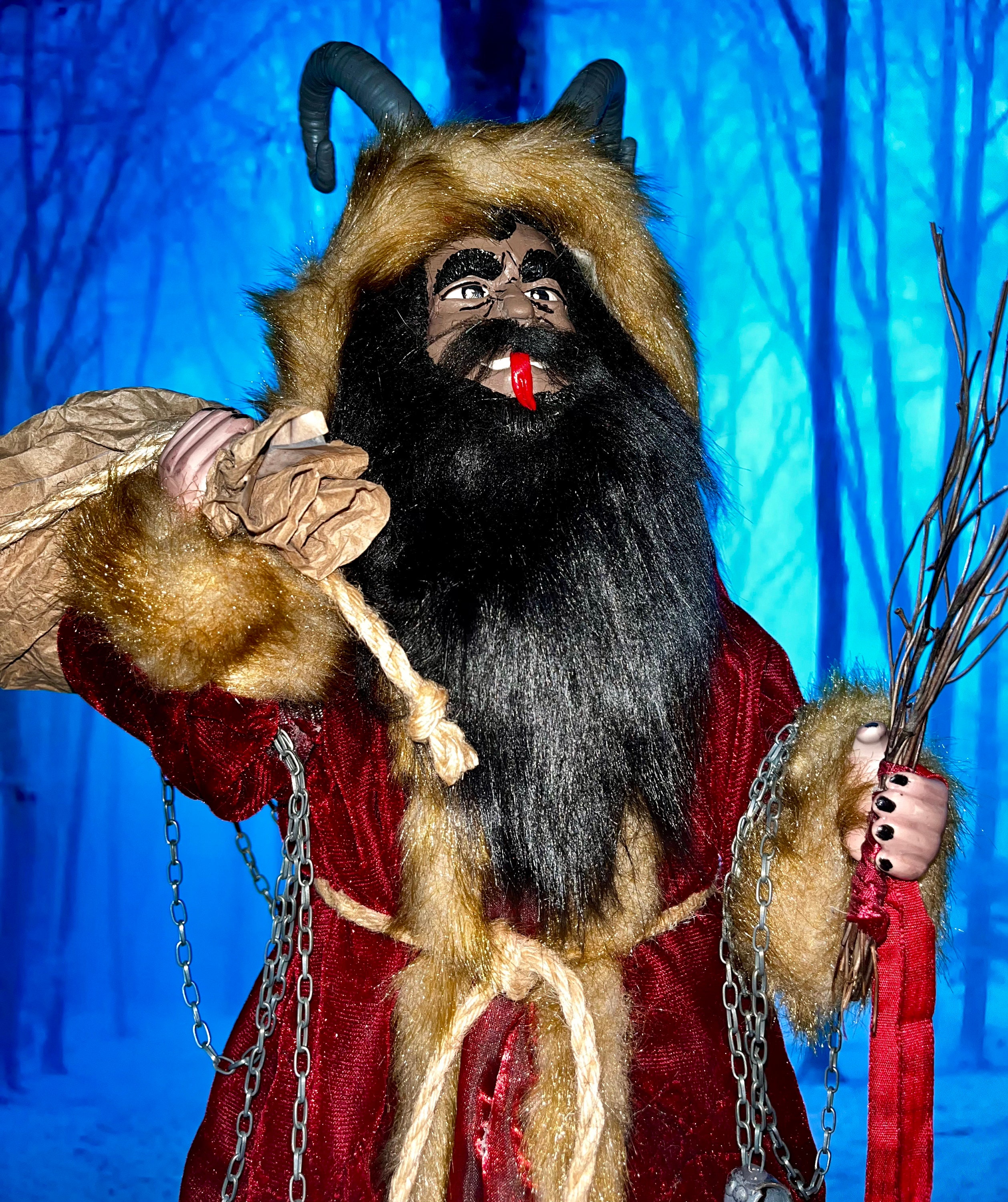 Large Krampus Figure - Etsy
