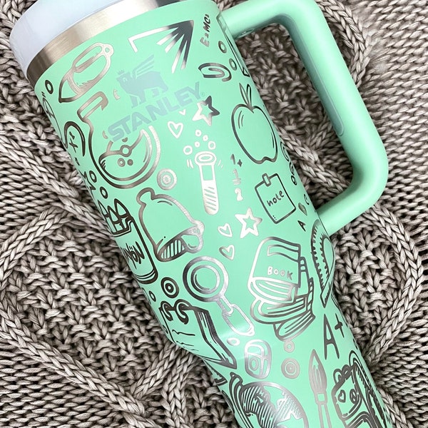 Jade Stanley Tumbler for Teacher - Etsy