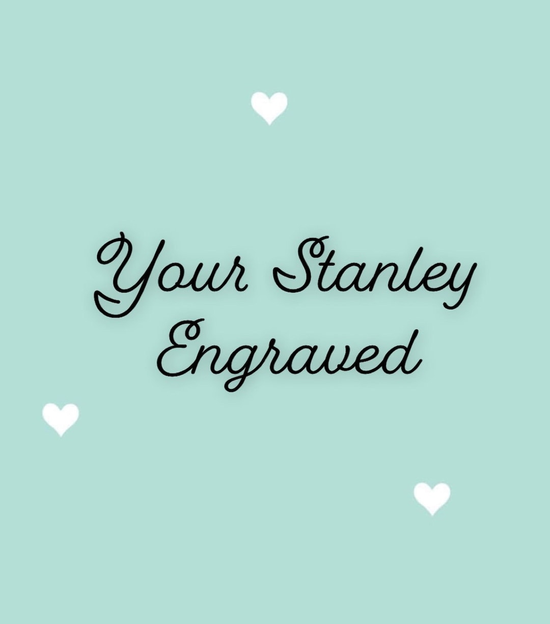 Custom Stanley Engraving Using Your Cup - Etsy