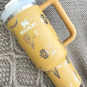 40oz Stanley Tumbler | Aztec Southwestern Stanley Tumbler | Engraved ...