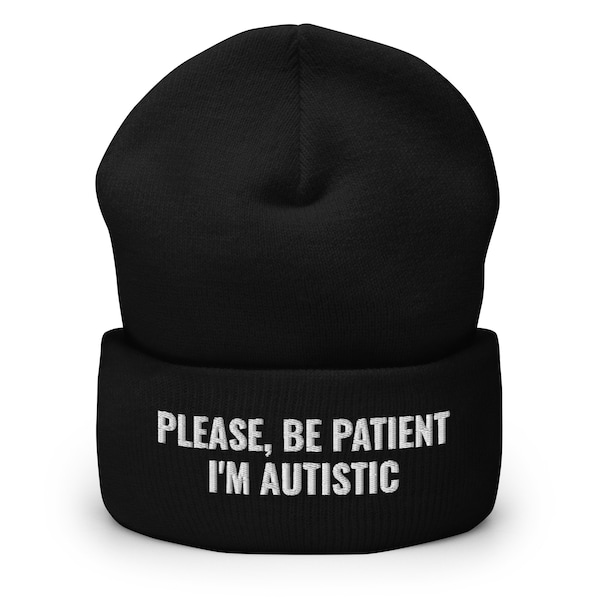 I Am Autistic Hat - Etsy