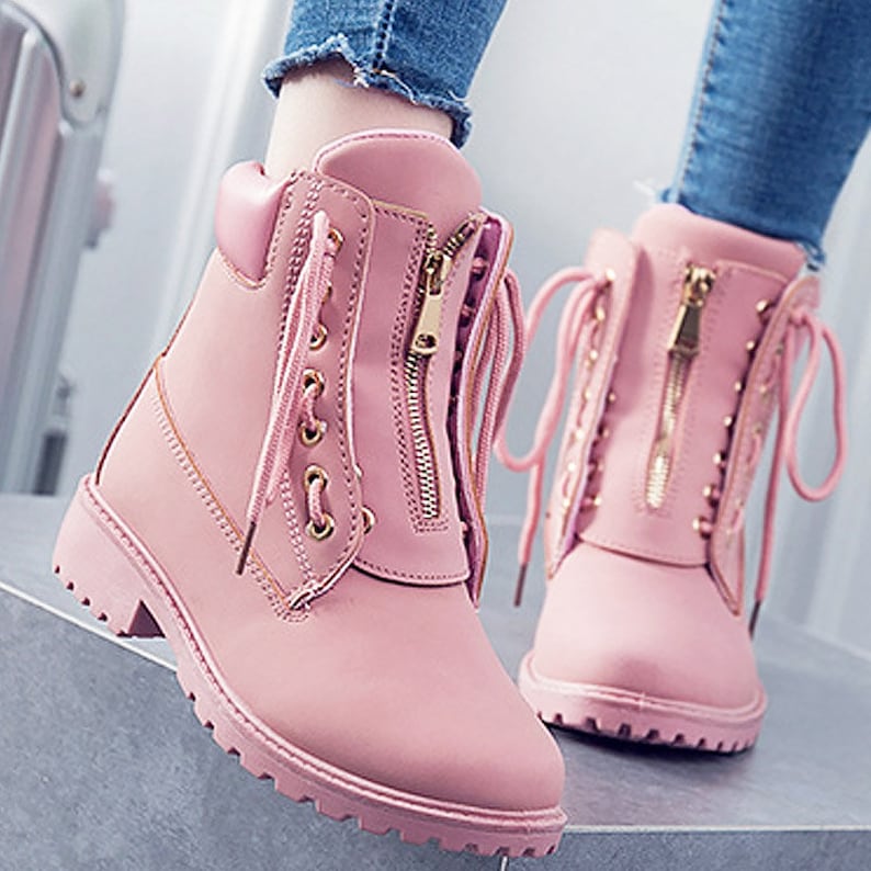 Women Ankle Boots Women Wear Lace Ankle Boots Ladies Vintage Etsy