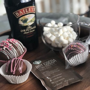Boozy Hot Cocoa Bombs - Etsy