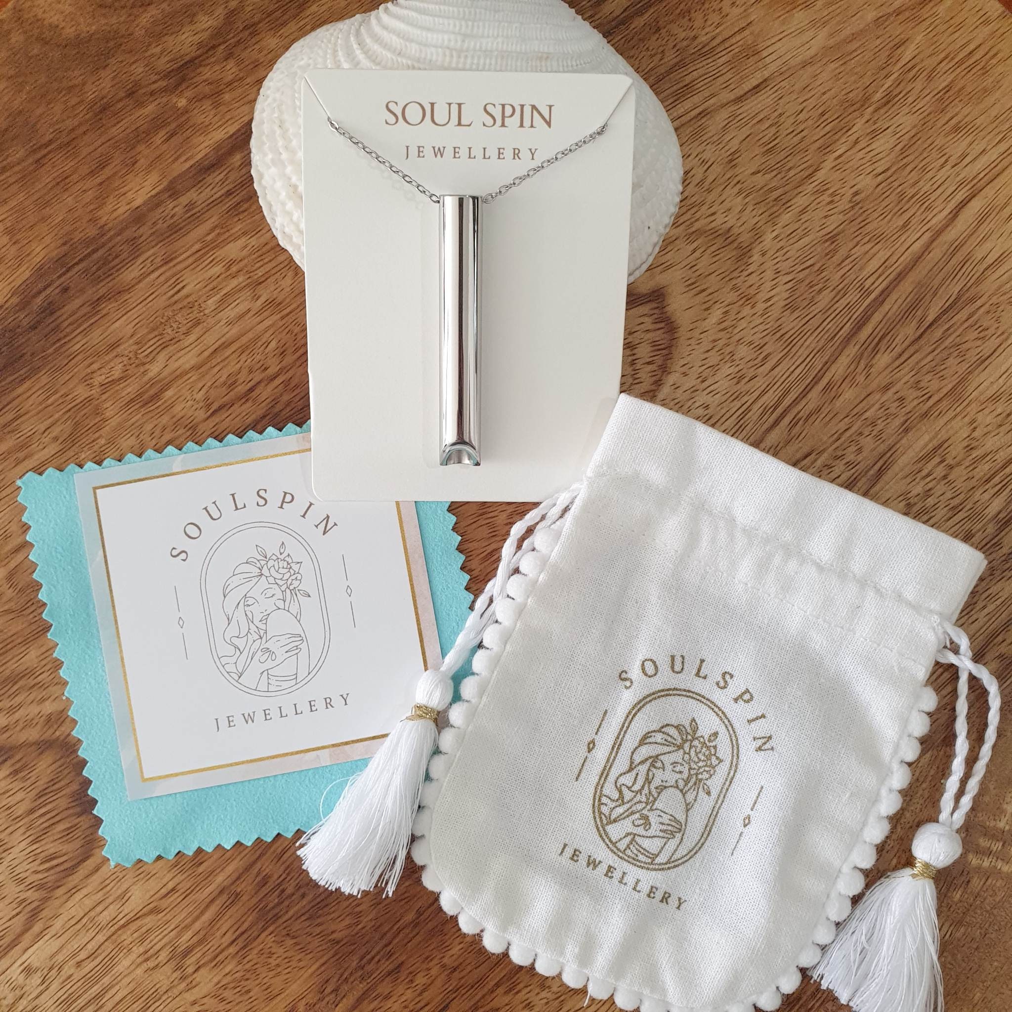 Meditation Whistle Anxiety Relief Breathing Necklace Anxiety Straw ...