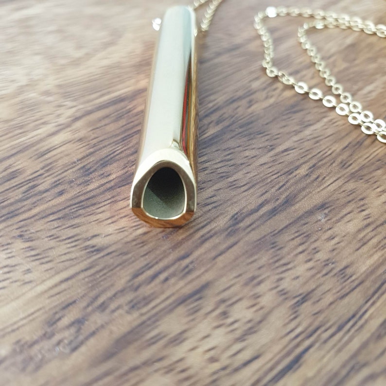 Meditation Whistle Anxiety Relief Breathing Necklace - Etsy