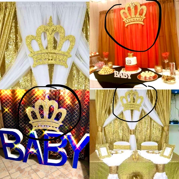 Crown Backdrop - Etsy