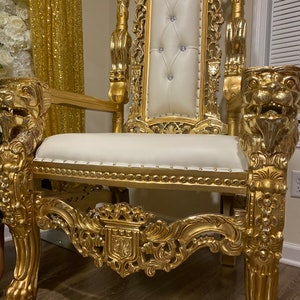 Set of 2 Wedding Throne Chairs| Bridal. Hairs |king and Queen Throne - Etsy