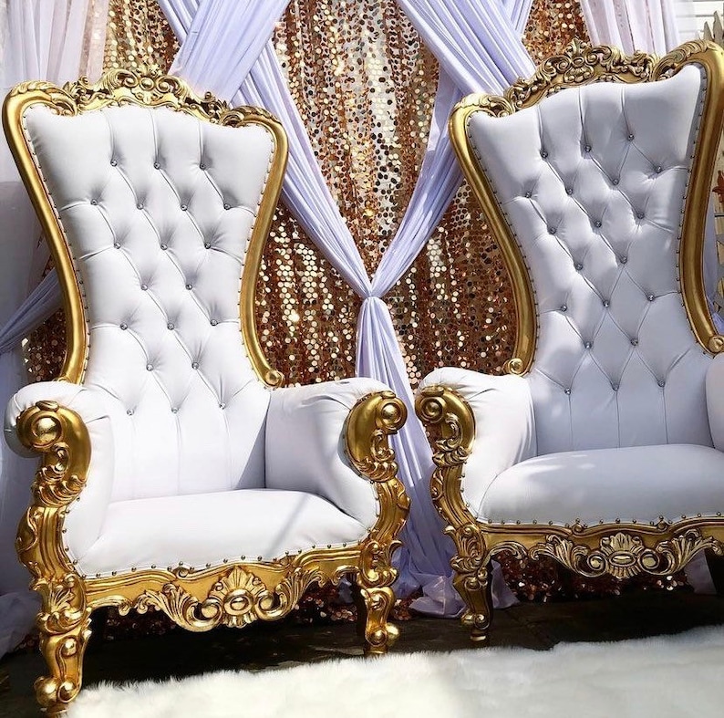 Throne Chair: 70" Tall Bridal Wedding Chair - Etsy