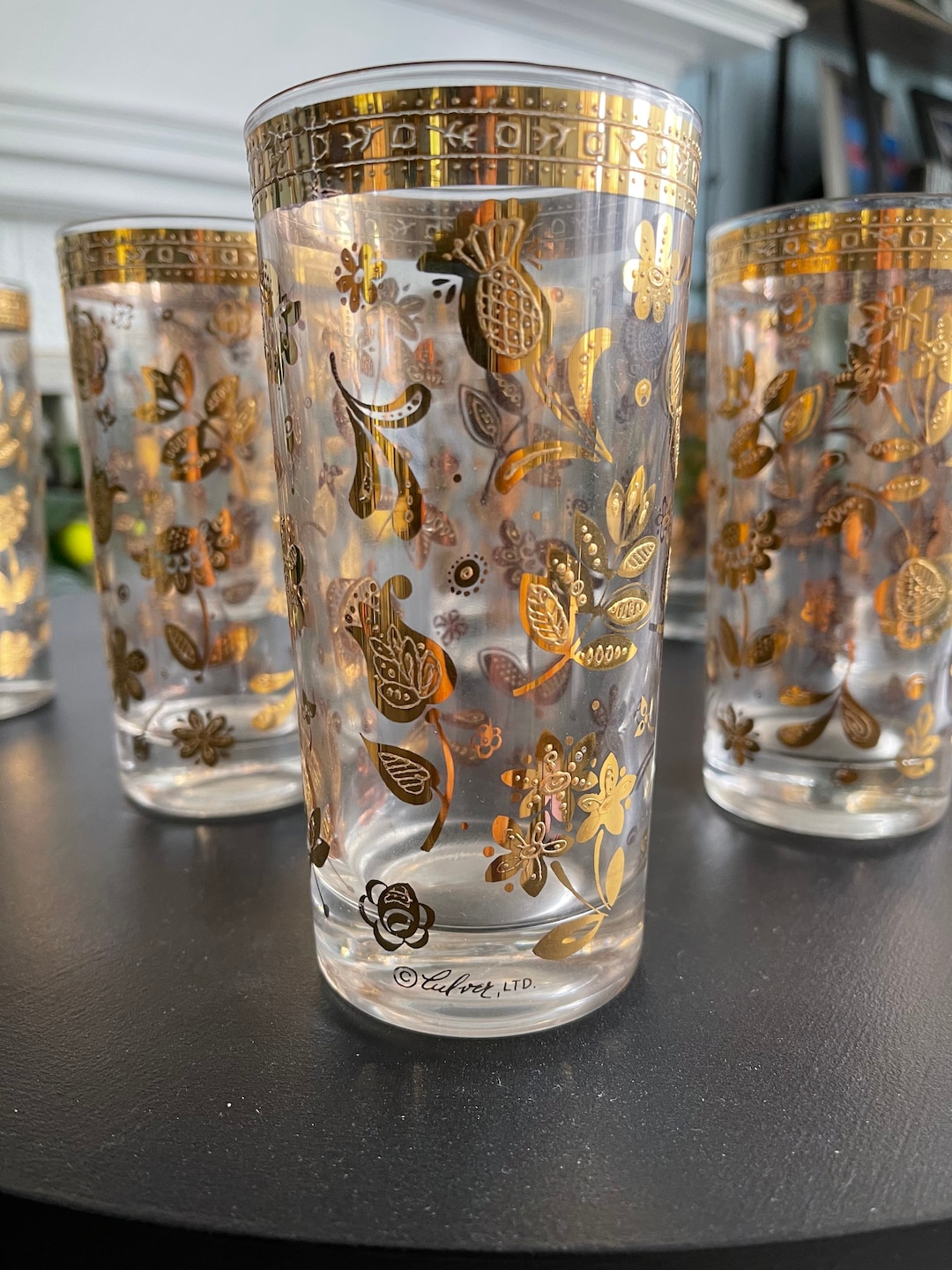 Culver Glassware 1950’s Chantilly Pattern - Etsy