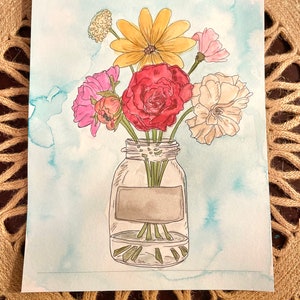 Watercolor Paint Kit Spring Themed Watercolor Set Paint at Home Self ...