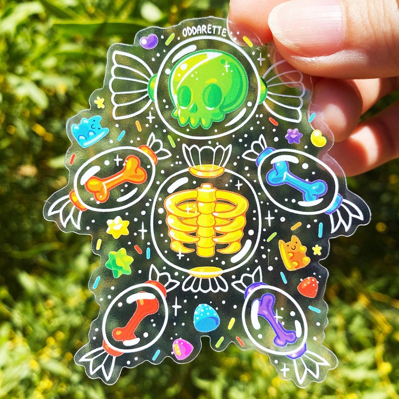 Creepy Stickers - Etsy