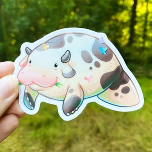 Manatee Sticker Set: Wizard, Dragon, Manatea, Sea Cow - Waterproof ...